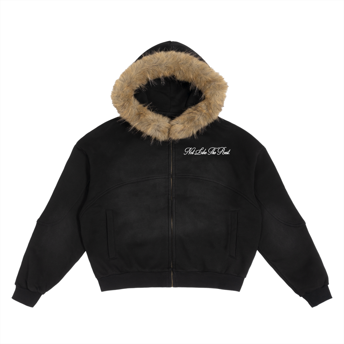 "The Art of Peace" Fur Lined Zip Up – NLTR Worldwide